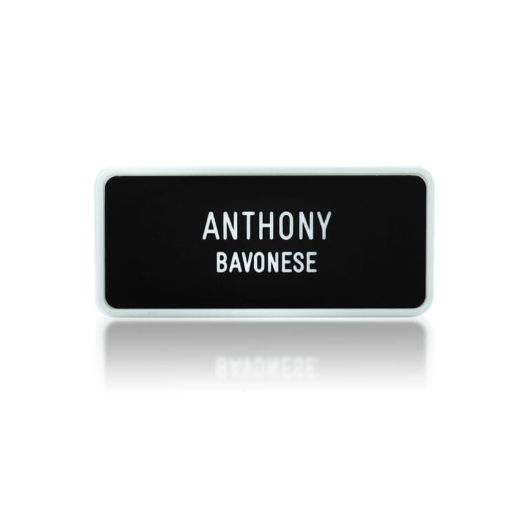 Plastic Frame Name Badges Name Badges - Reeves Name Badges