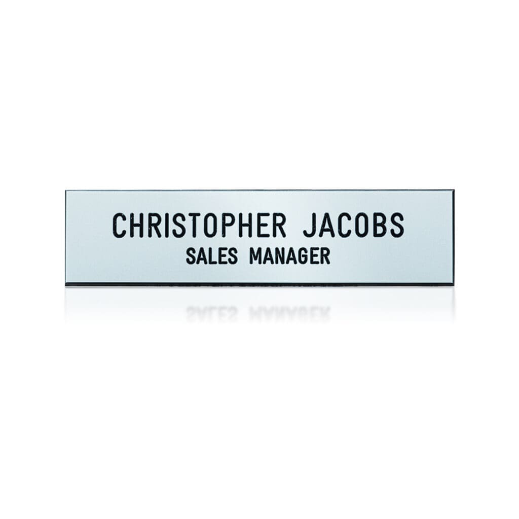 Laminated Name Badges - Reeves Name Badges
