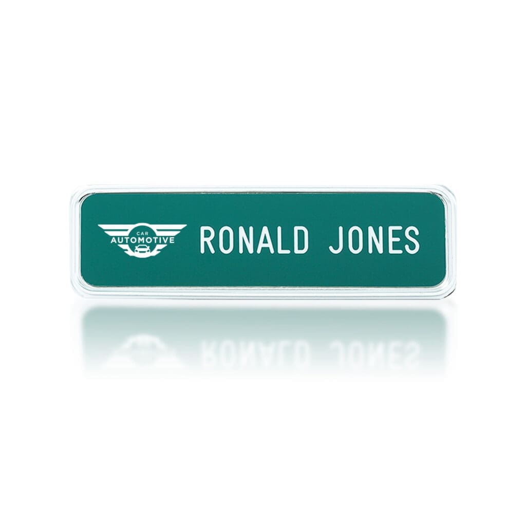 #81 Aluminum Frame 7/8" x 2-15/16” (Engraved with Logo) - Reeves Name ...